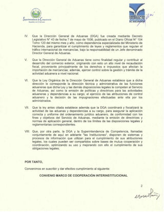 Dirección General de Aduanas (DGA) | PDF