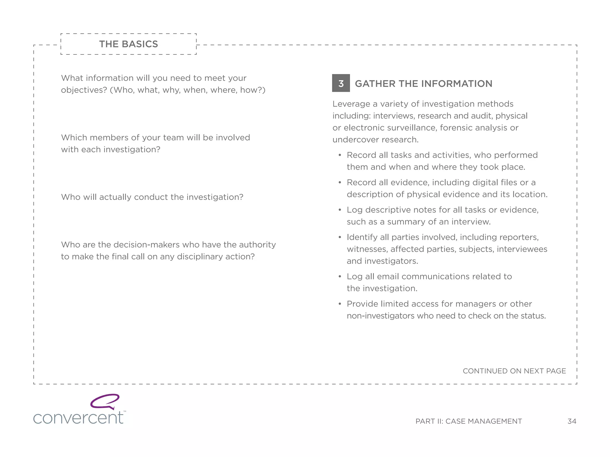 Convercent Case Management Guide | PDF | Business Administration | Business