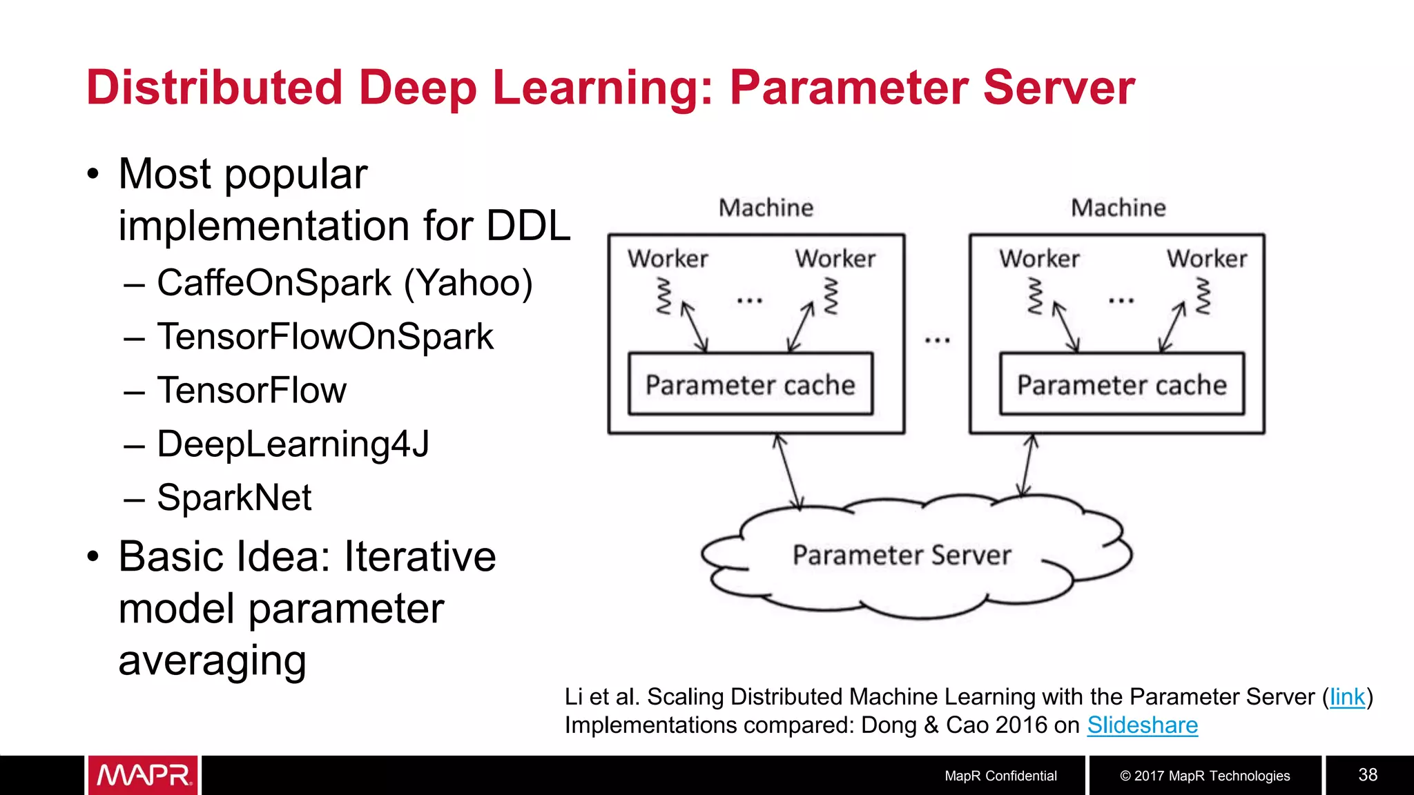 Converged And Containerized Distributed Deep Learning With Tensorflow