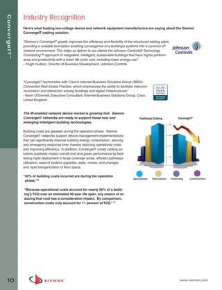 Converge IT Siemon | PDF