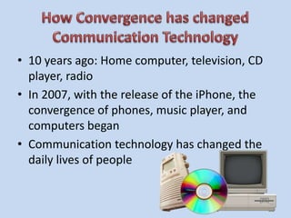 Convergence | PPTX