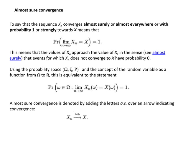Statistical convergence.pptx | Physics | Science