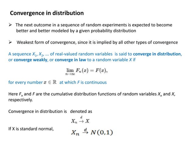 Statistical convergence.pptx | Physics | Science