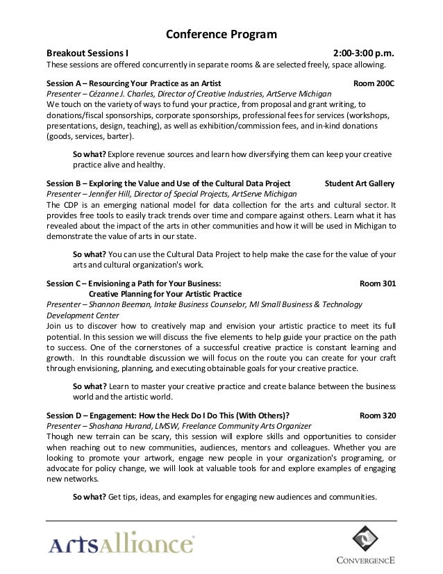 Conference Session Description