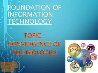 Convergence and computing technology | PPT