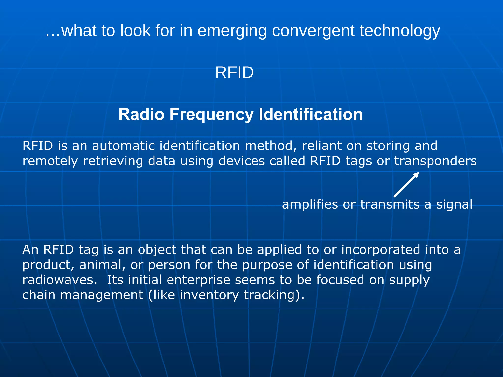 Convergent Technology - Basics | PPT