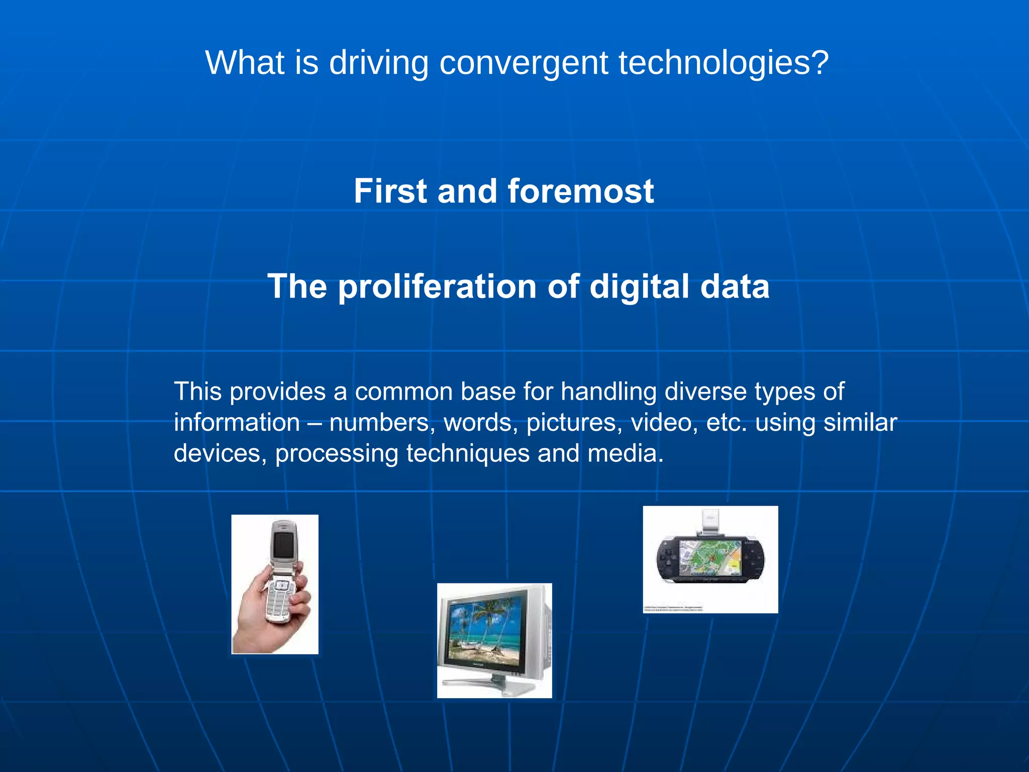 Convergent Technology - Basics | PPT