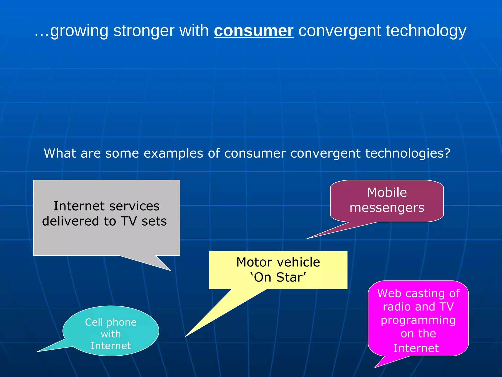 Convergent Technology - Basics | PPT
