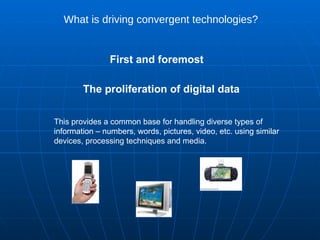 Convergent Technology - Basics | PPT