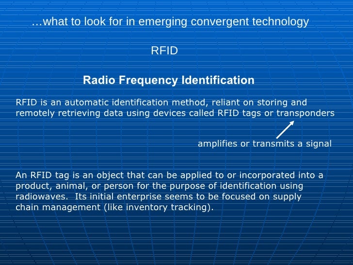 Convergent Technology - Basics