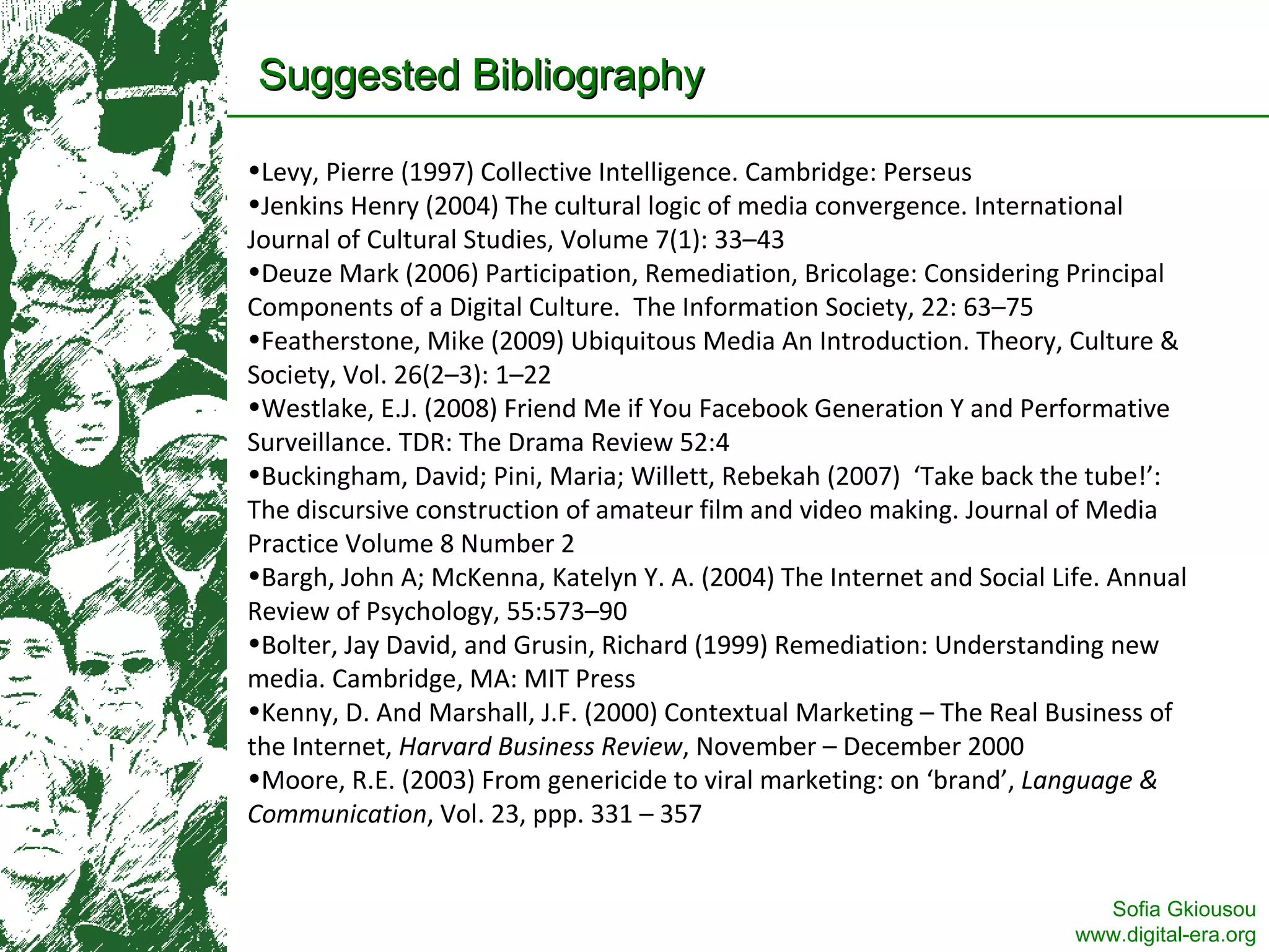 Convergence, Connections and Social Media | PPT