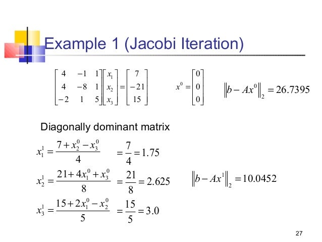 Convergence Criteria