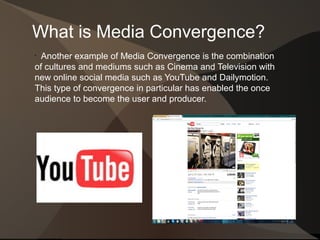 What is convergence culture? | ODP