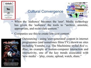 What Is Convergence culture? | PPT