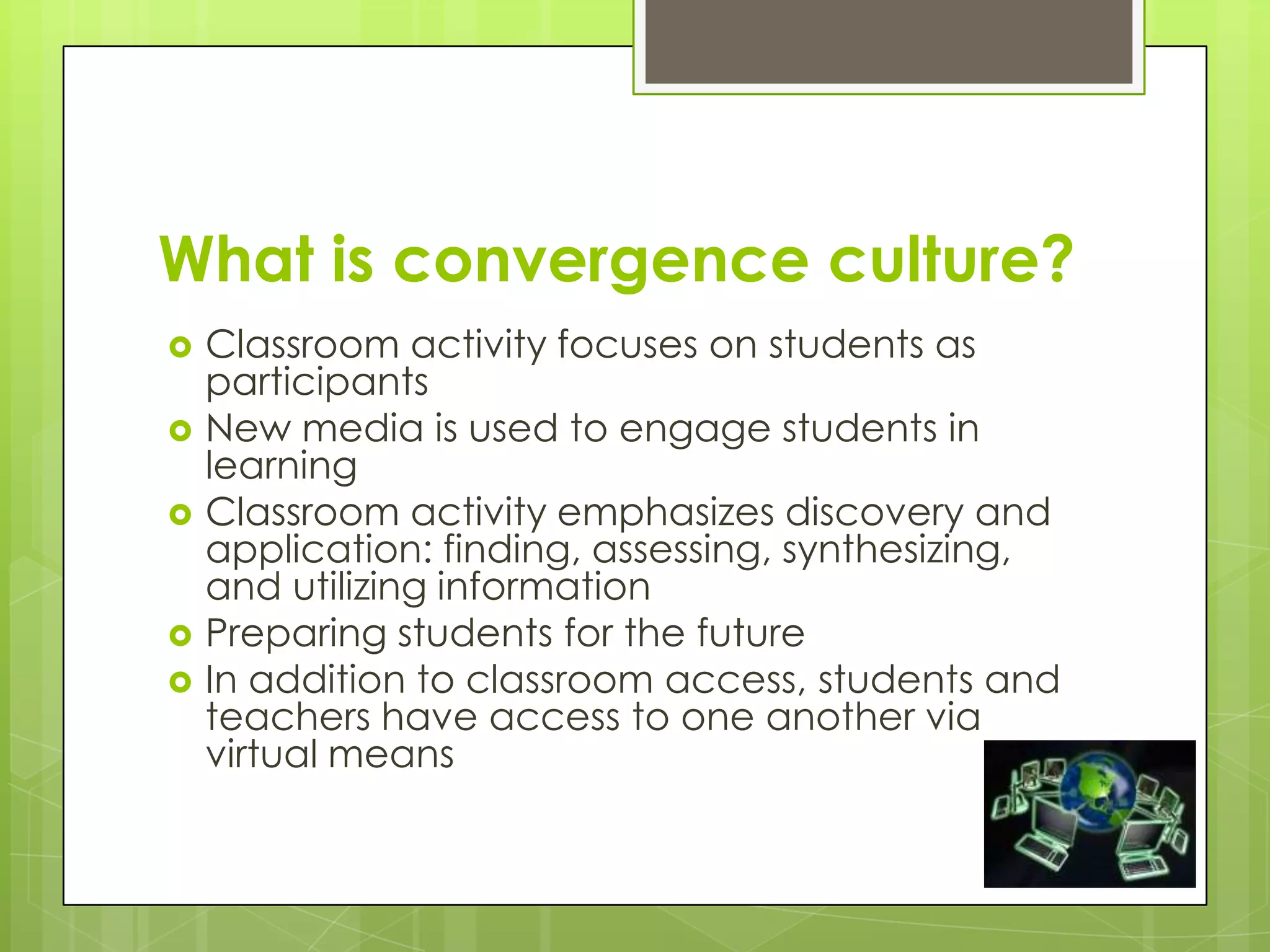 Convergence culture | PPT