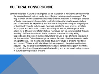 Convergence Culture - Henry Jenkins | PPTX