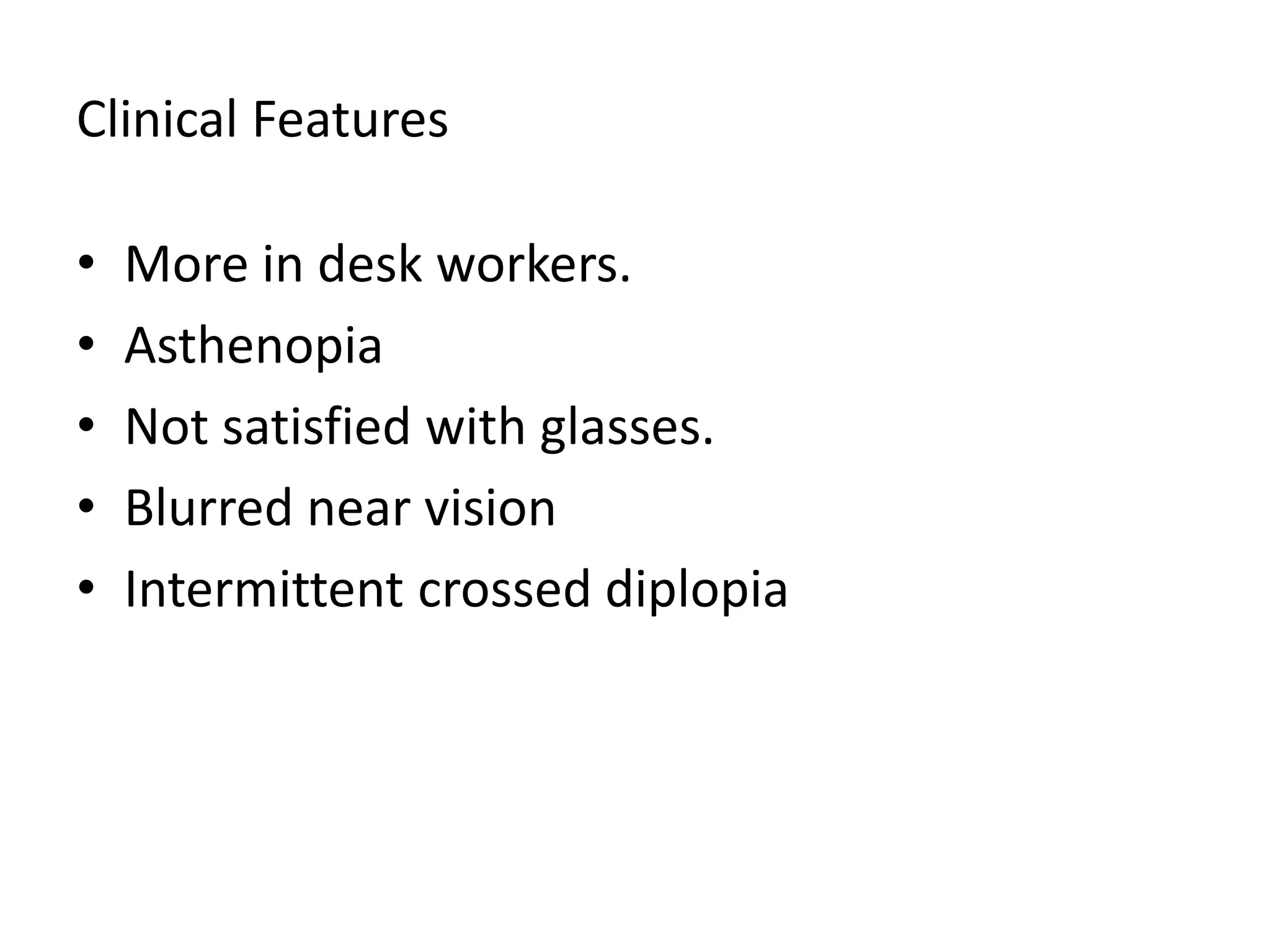 Convergence insufficiency | PPTX