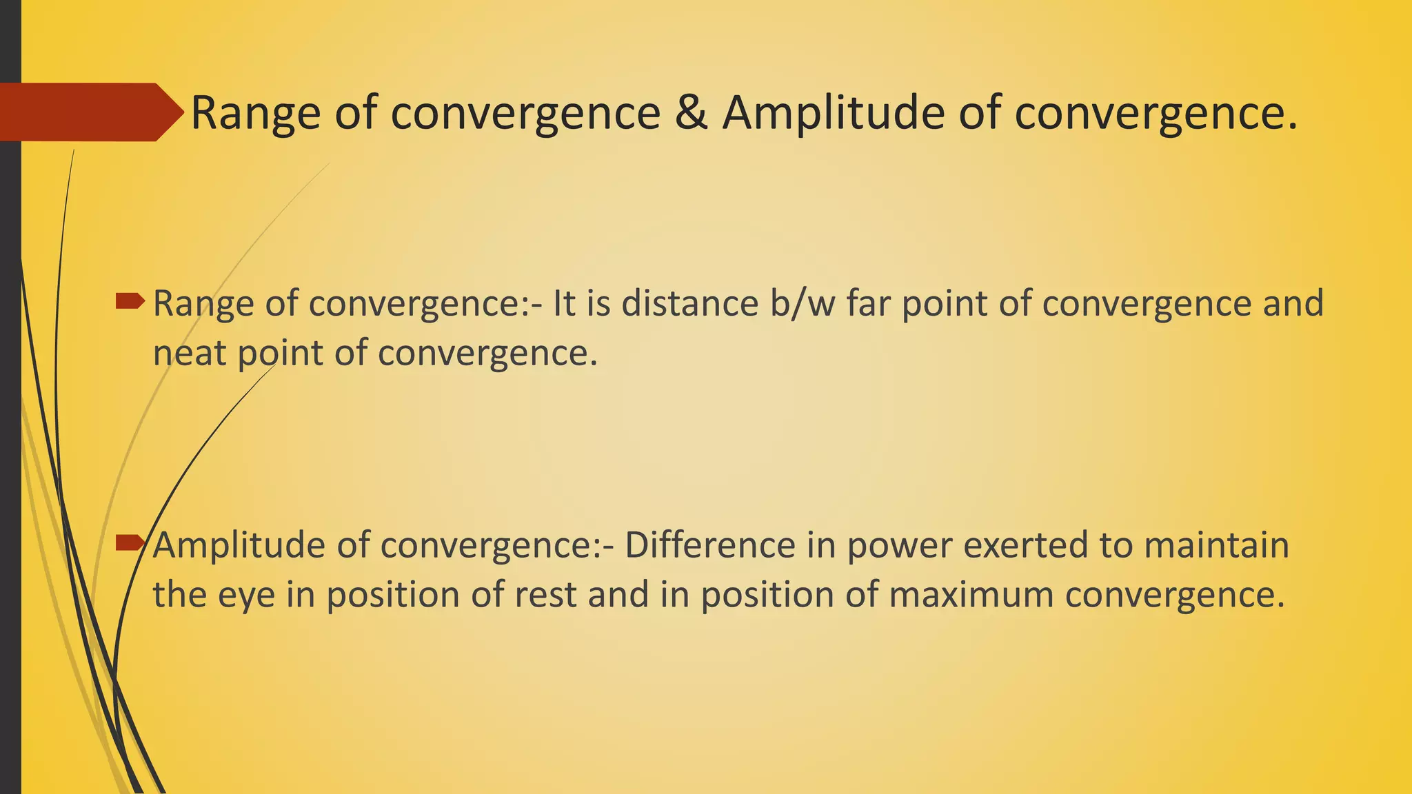 Convergence & its anomalies | PPTX