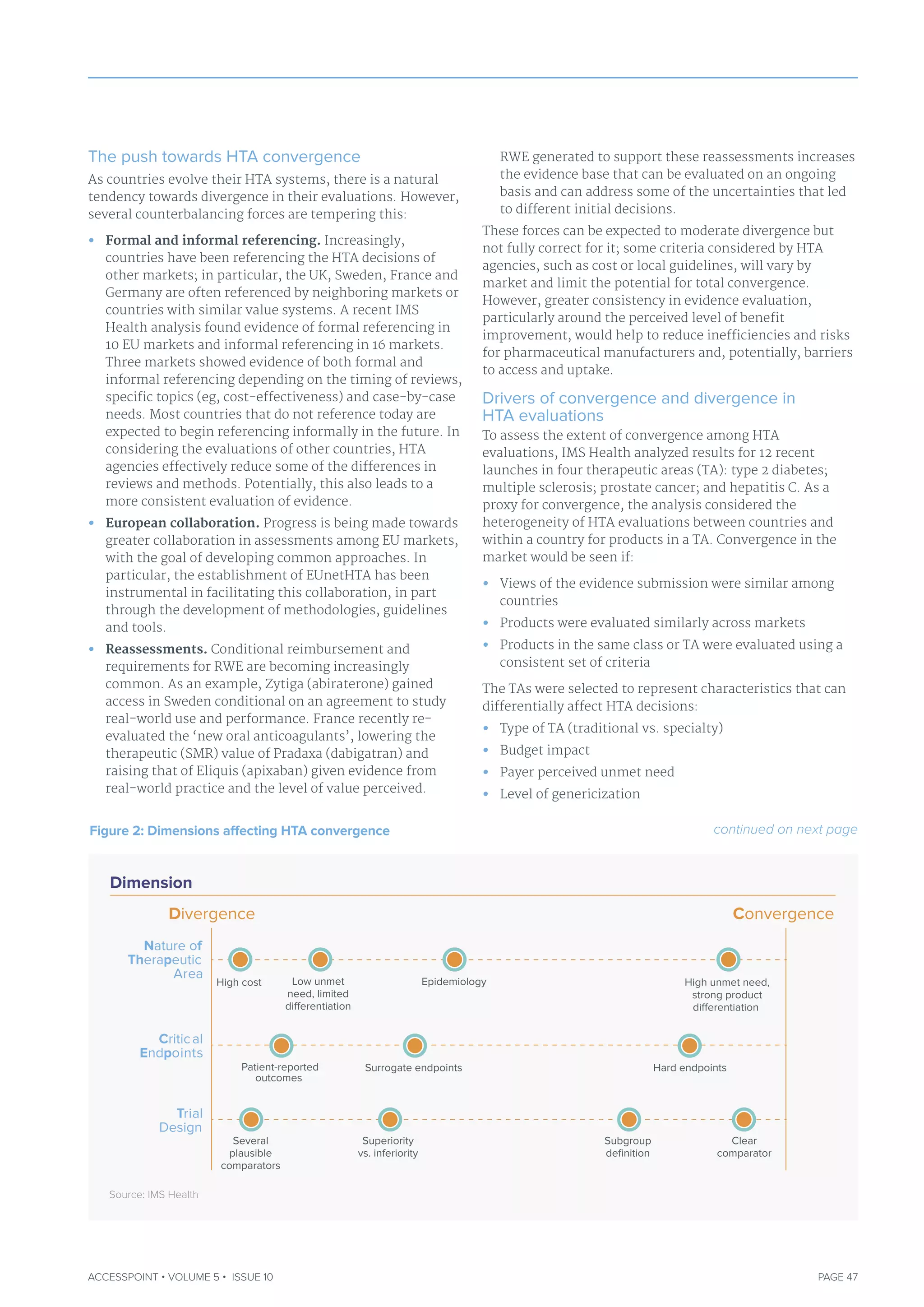 Convergence of HTA assessments in Europe | PDF