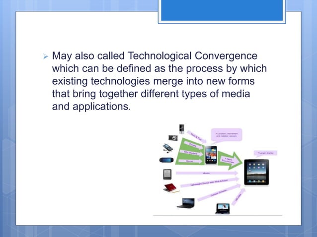 Convergence of technology | PPTX | Technology Industry | Industries