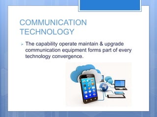 Convergence of technology | PPTX