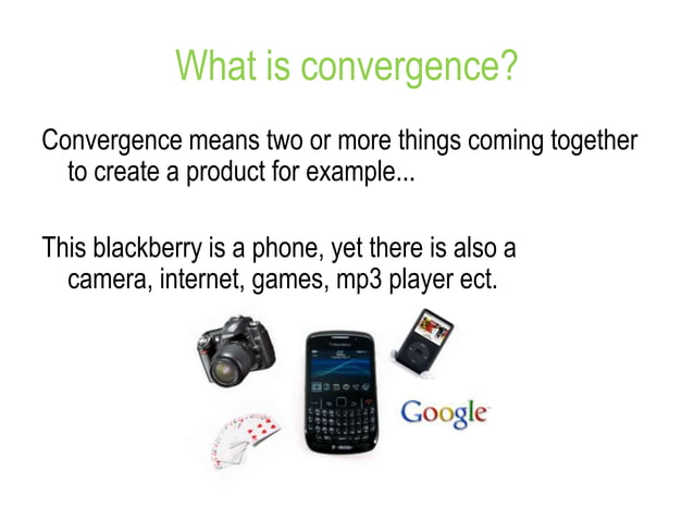 Convergence Powerpoint | PPTX