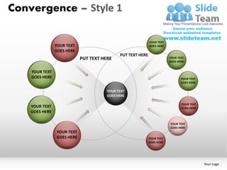 Convergence style 1 powerpoint presentation slides ppt templates | PPT