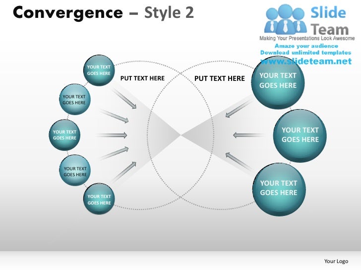 Convergence style 2 powerpoint presentation slides ppt templates