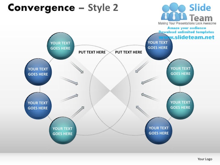 Convergence style 2 powerpoint presentation slides ppt templates