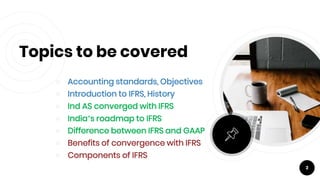 India's Convergence to IFRS | PPTX