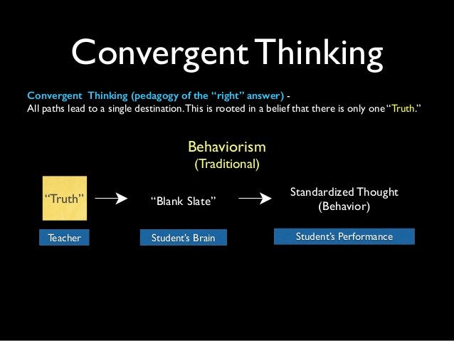 Convergent & Divergent Thinking | PDF