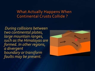 Convergent plate movements | PPTX