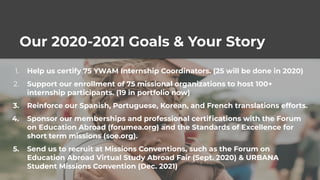 Converge story & goals | PPT