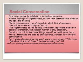 Conversation direction | PPTX