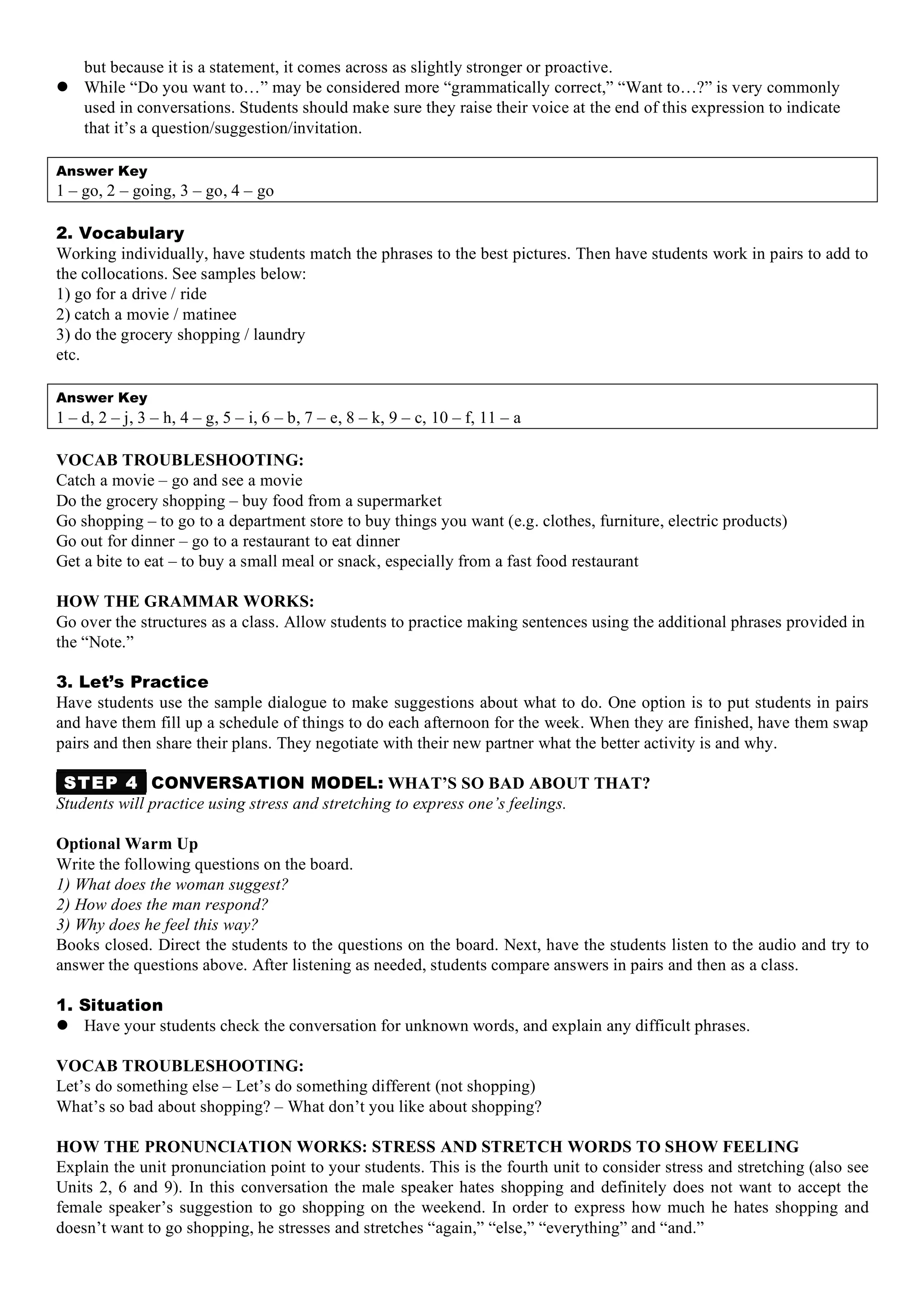 CONVERSATION 1-PART 12 | PDF