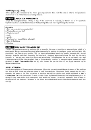 CONVERSATION 1-PART 15 | PDF