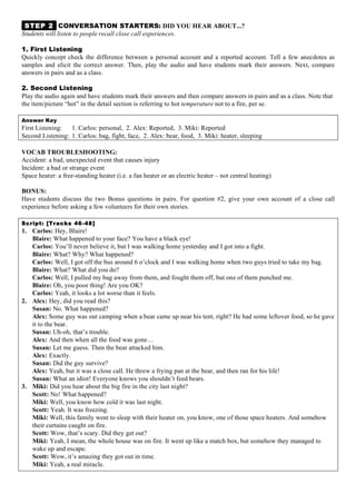 CONVERSATION 1-PART 9 | PDF