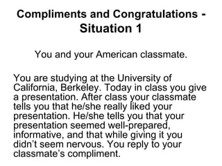 Conversation_8_Give and accept a compliment..ppt