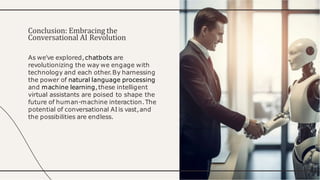 Conversational AI Chatbot Capabilities A Comprehensive Overview | PPTX