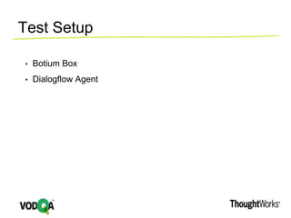 Testing Conversational AI | PPTX