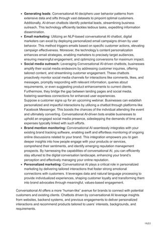 Conversational AI Use cases types and solution.pdf