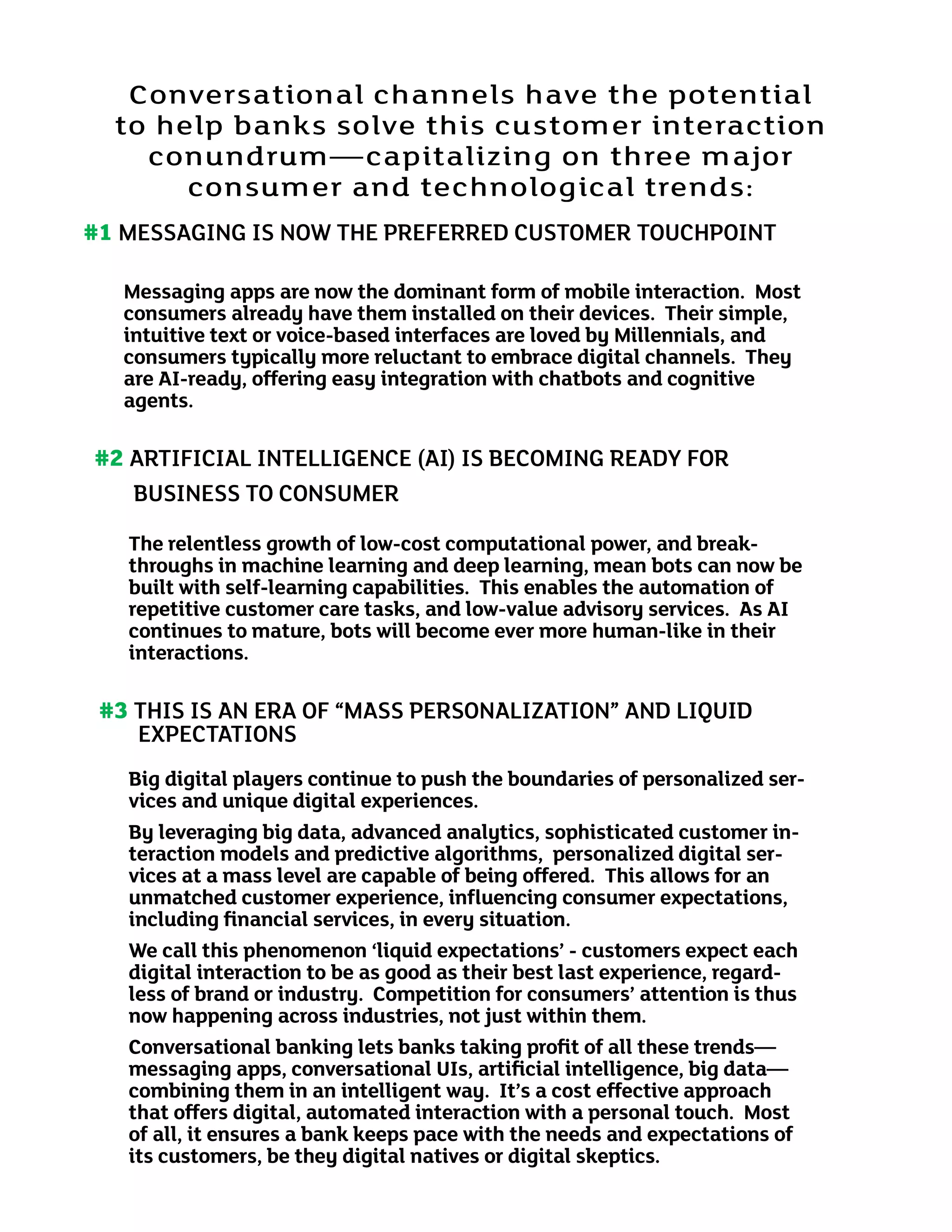 Conversational Banking - Fonelogix | PDF