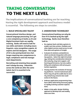 Conversational Banking - Fonelogix | PDF