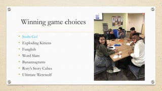 Conversational Gamers: Developing Language Skills and Connections ...