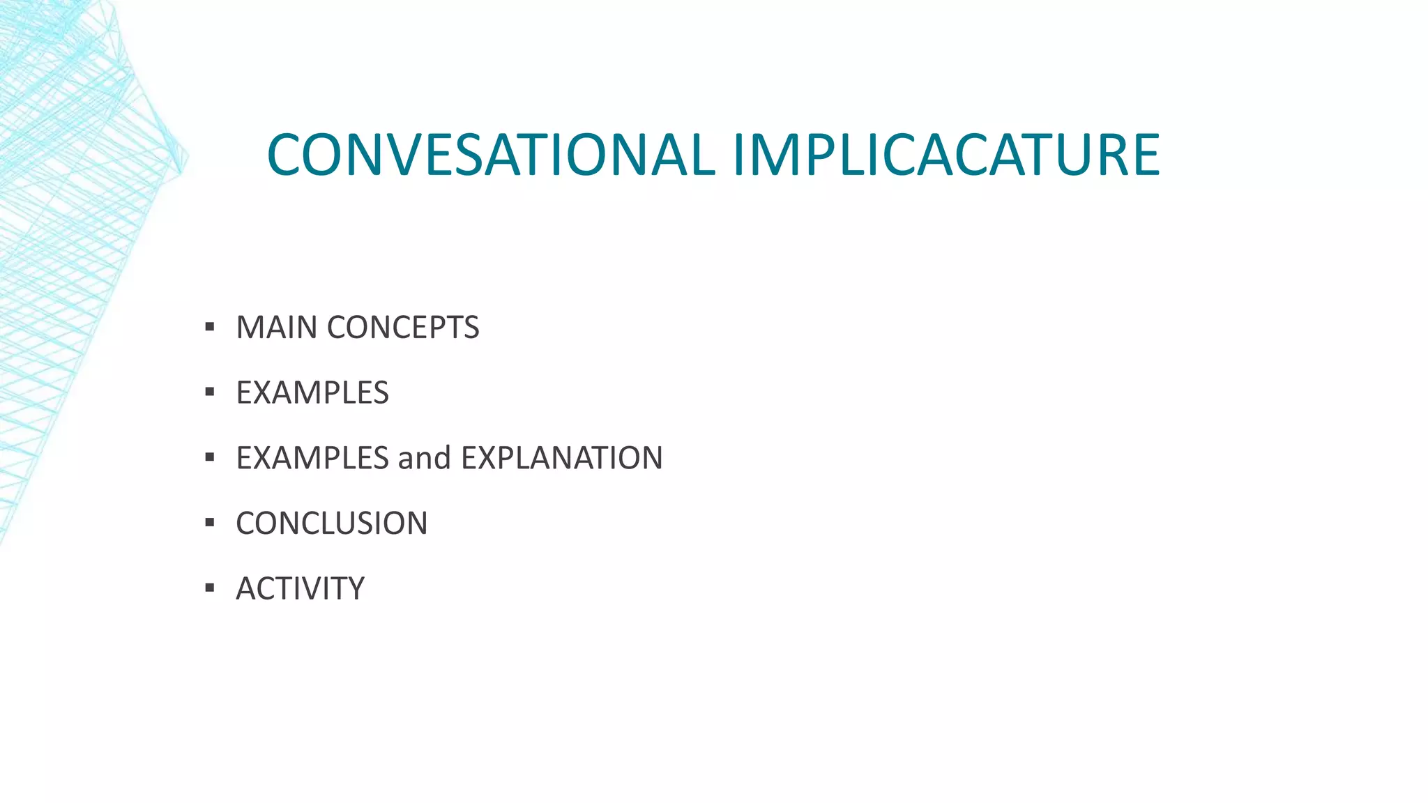 Conversational implicature | PPTX