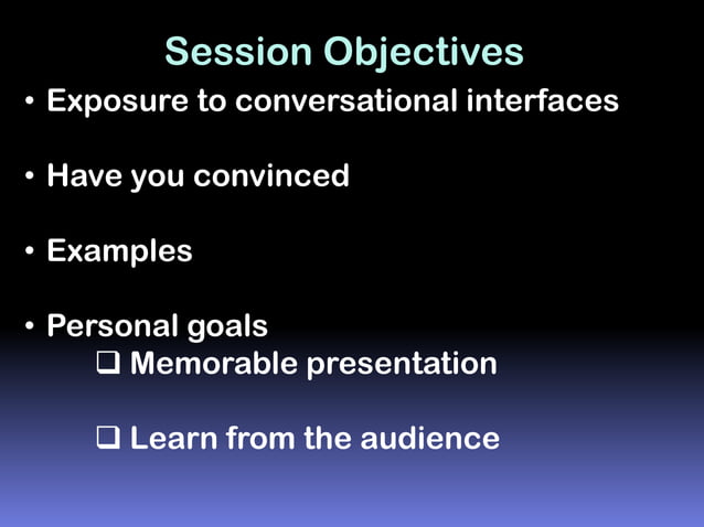 Conversational interfaces for chatbot and artificial intelligence | PDF ...