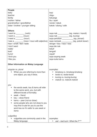 Conversational malay | PDF