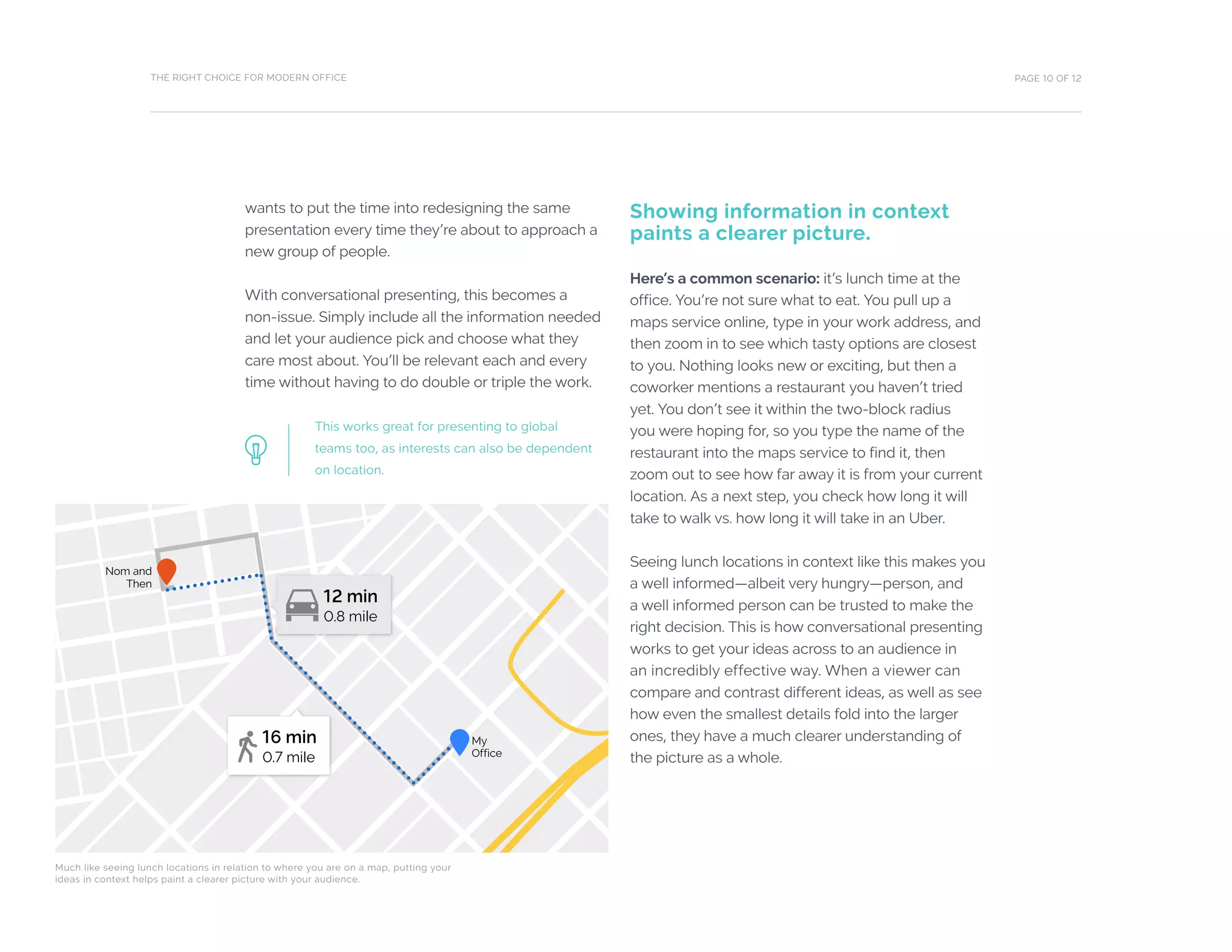 Conversational Presenting | PDF