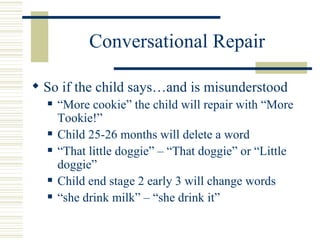 Conversational repair | PPT