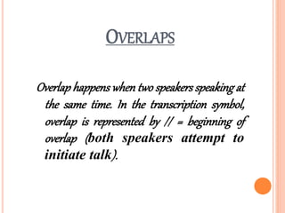 Conversational Mechanism | PPTX